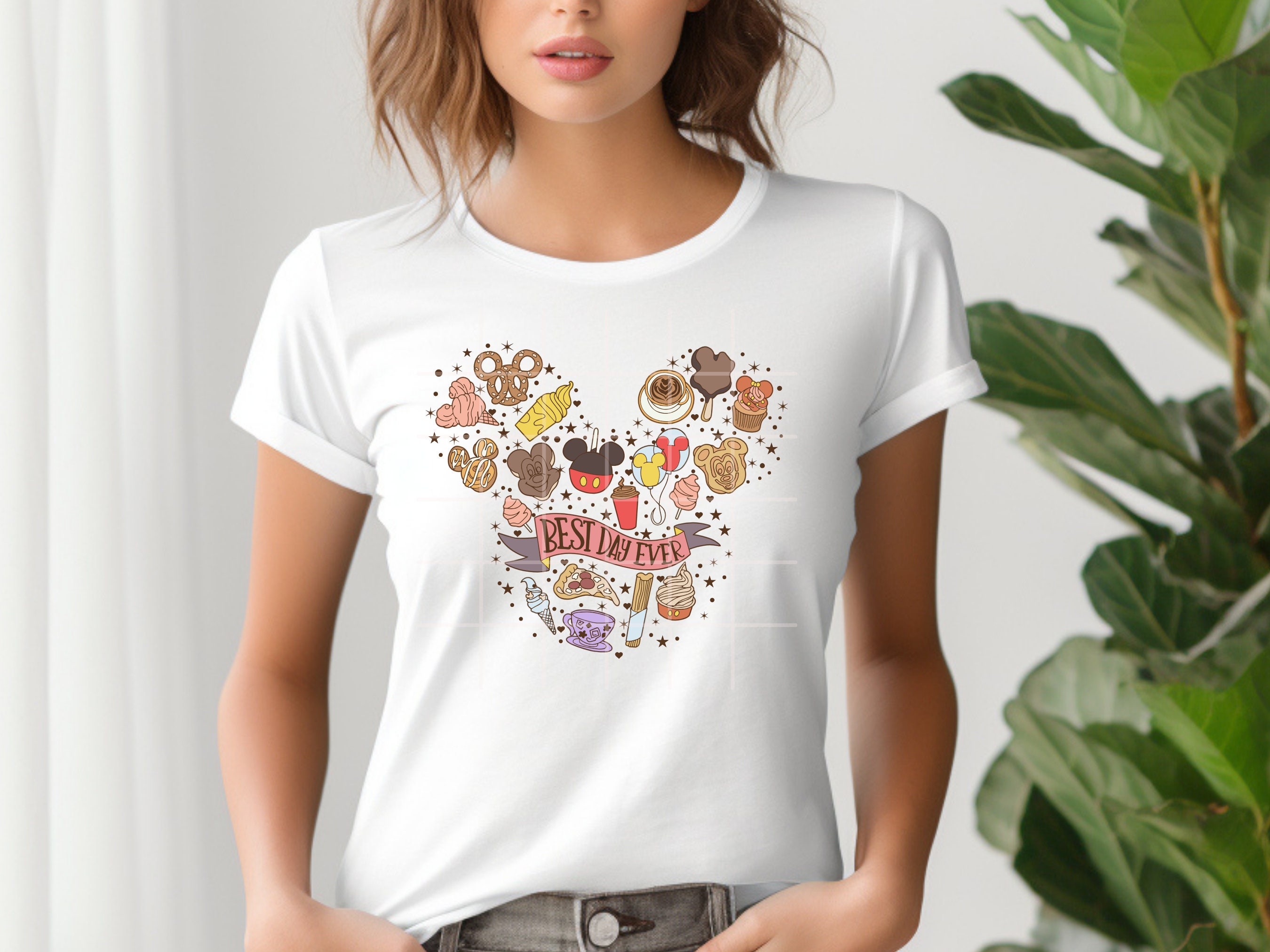 Mickey Snacks Best Day Ever Svg, Mickey Ears Png File, Retro Mickey Svg ...