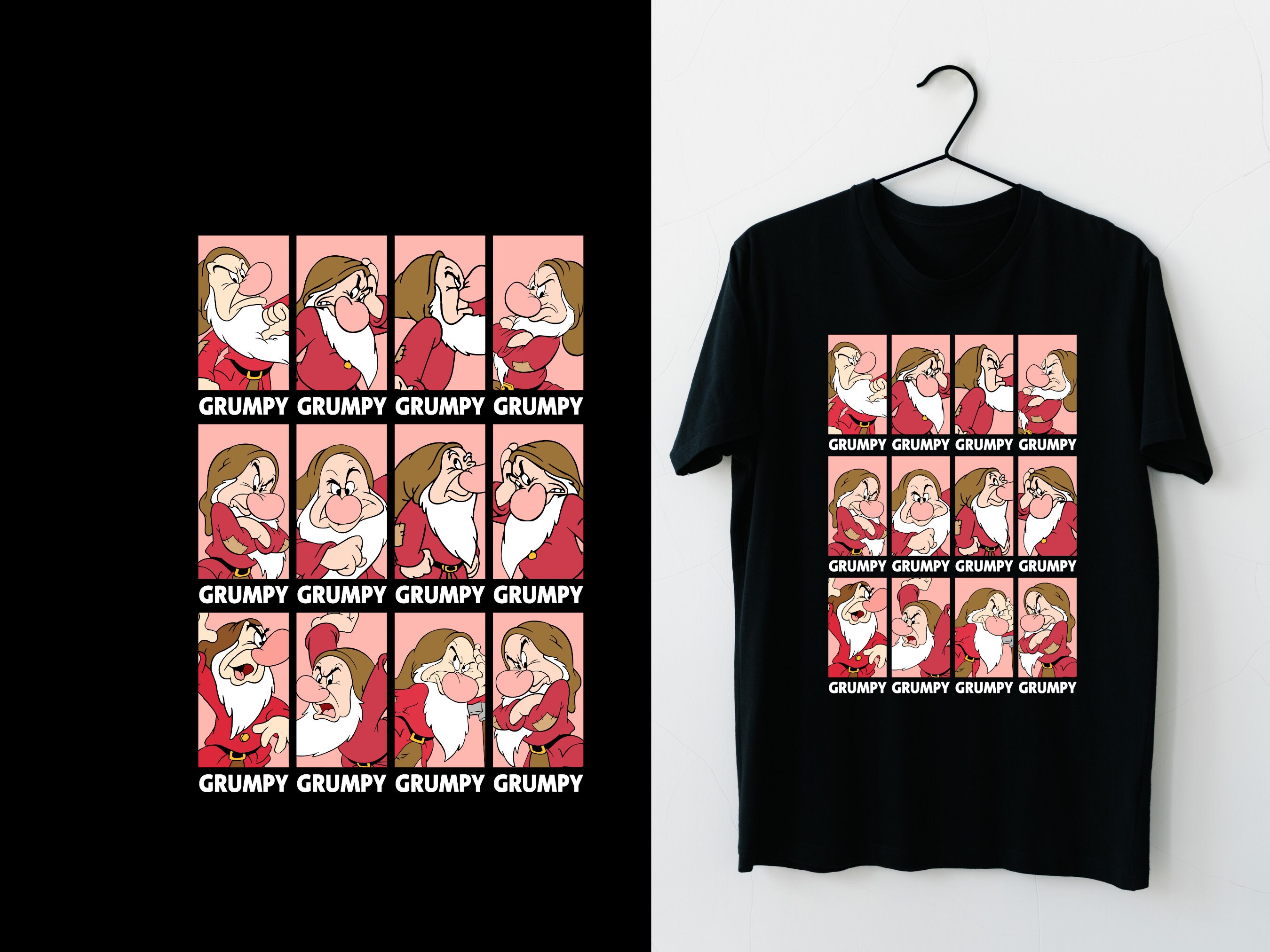 Emotions of Grumpy PNG-SVG, Magical Kingdom Png-svg, Family Vacation ...