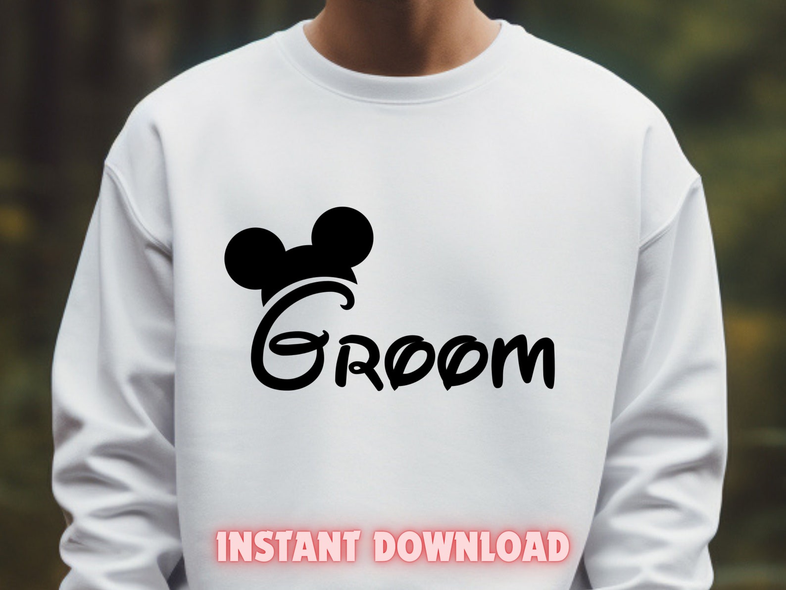 Mouse Bride and Groom Svg-png, Mouse Wedding Svg, Happy Wedding Svg ...