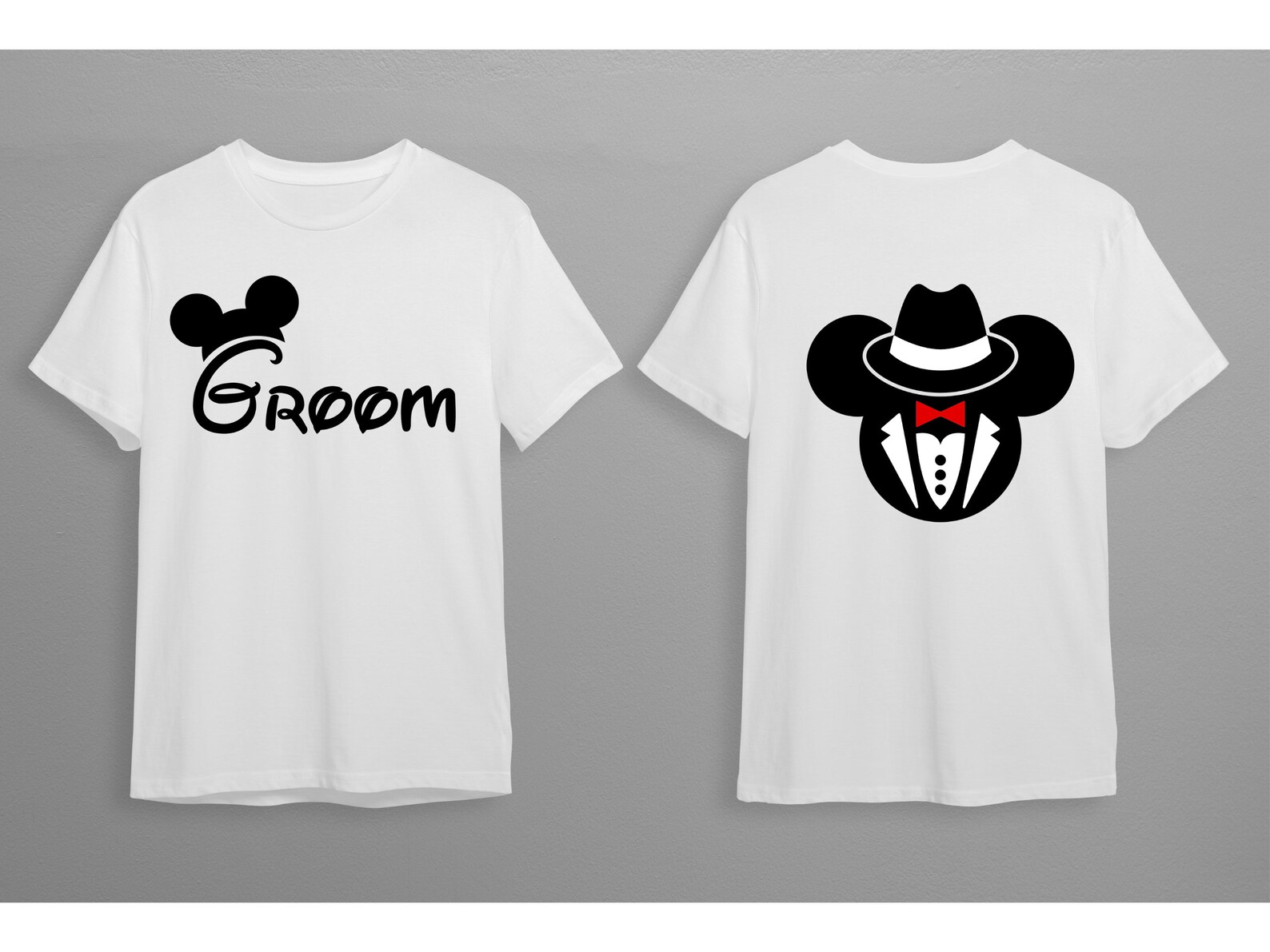 Mouse Bride and Groom Svg-png, Mouse Wedding Svg, Happy Wedding Svg ...