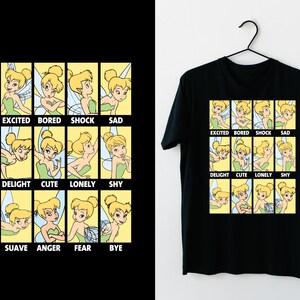 Emotions of Tinkerbell PNG-SVG, Magical Kingdom Png-svg, Family ...