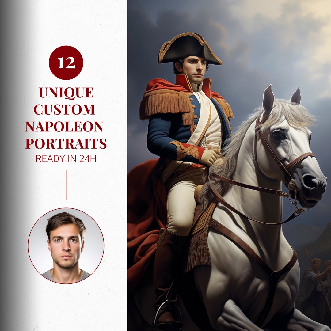 Custom Napoleon Bonaparte Portrait Warrior Historical Portrait ...