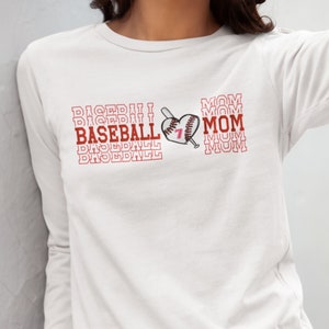 Custom Baseball Mom Shirt Personalized Baseball Mom Shirt Game Day ...