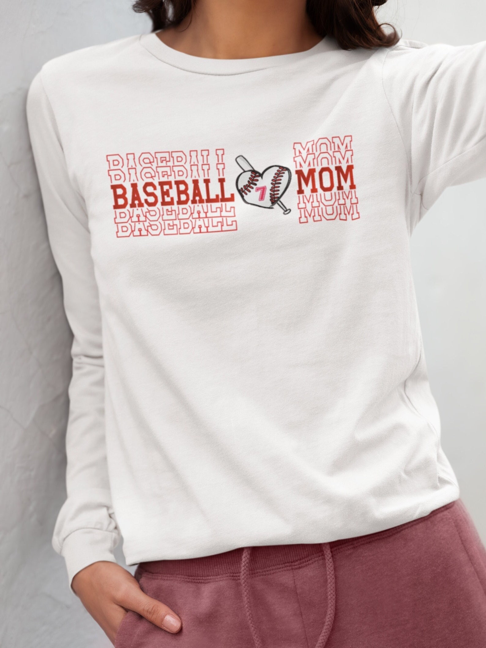 Custom Baseball Mom Shirt Personalized Baseball Mom Shirt Game Day ...