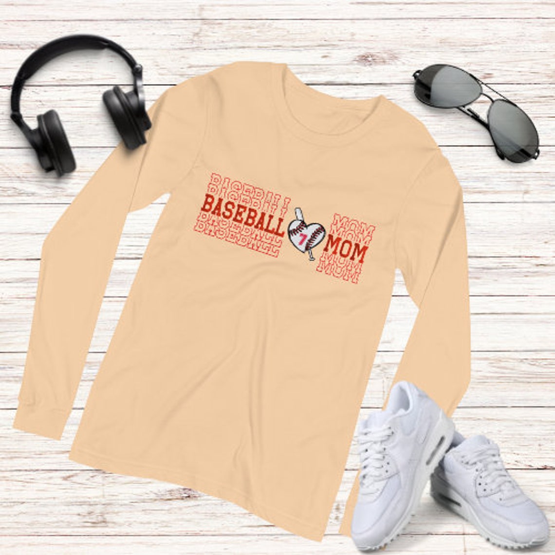 Custom Baseball Mom Shirt Personalized Baseball Mom Shirt Game Day ...