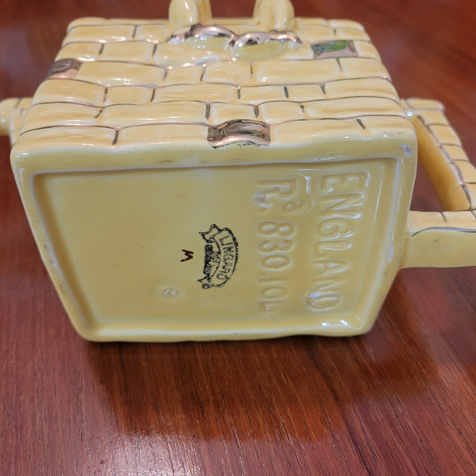 Vintage Yellow Lingard Humpty Dumpty Novelty Teapot - Etsy