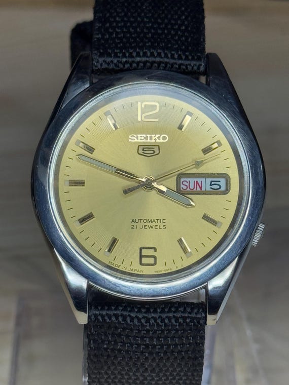 Sknh/Vintage Seiko rare dial automatic gents vintage … - Gem