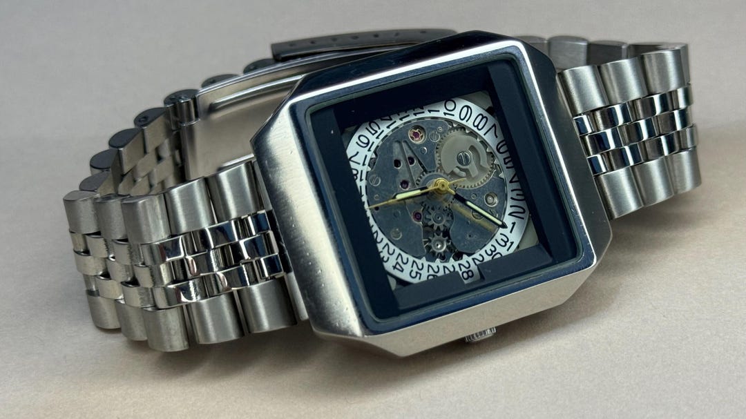Rare Vintage Seiko Automatics See Through Machine Engine Skeleton Gents ...