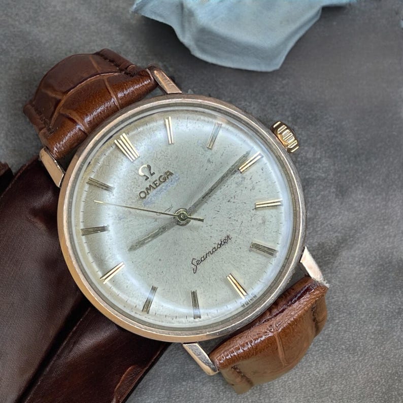 Omega Seamaster Manual Wind Gents Vintage Watch - Etsy
