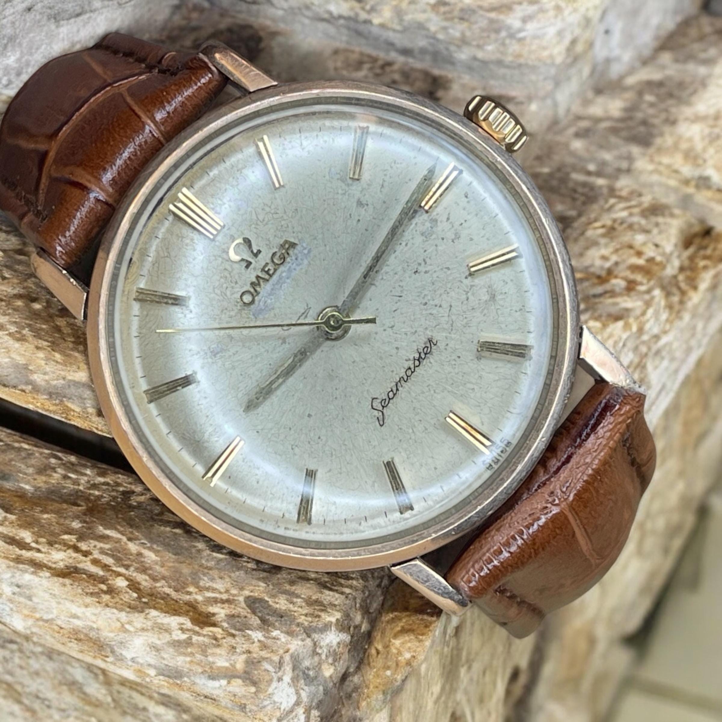 Omega Seamaster Manual Wind Gents Vintage Watch - Etsy