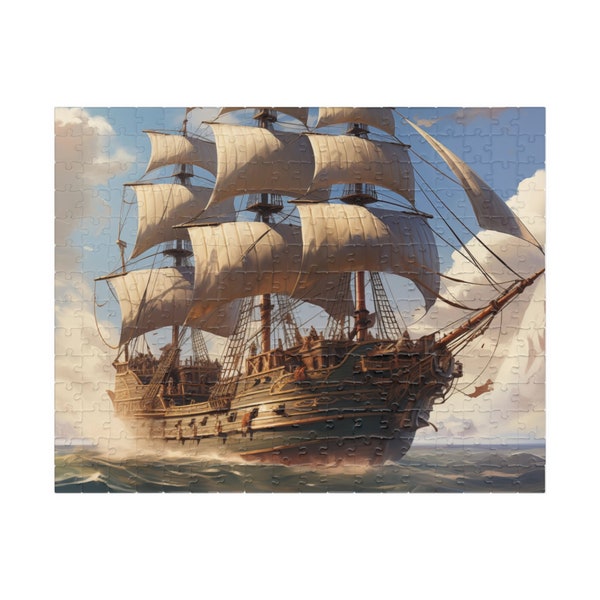 Pirate Ship Jigsaw Puzzles - Etsy