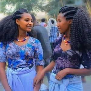 Ethiopian Beaded Necklace Wollo/raya - Etsy