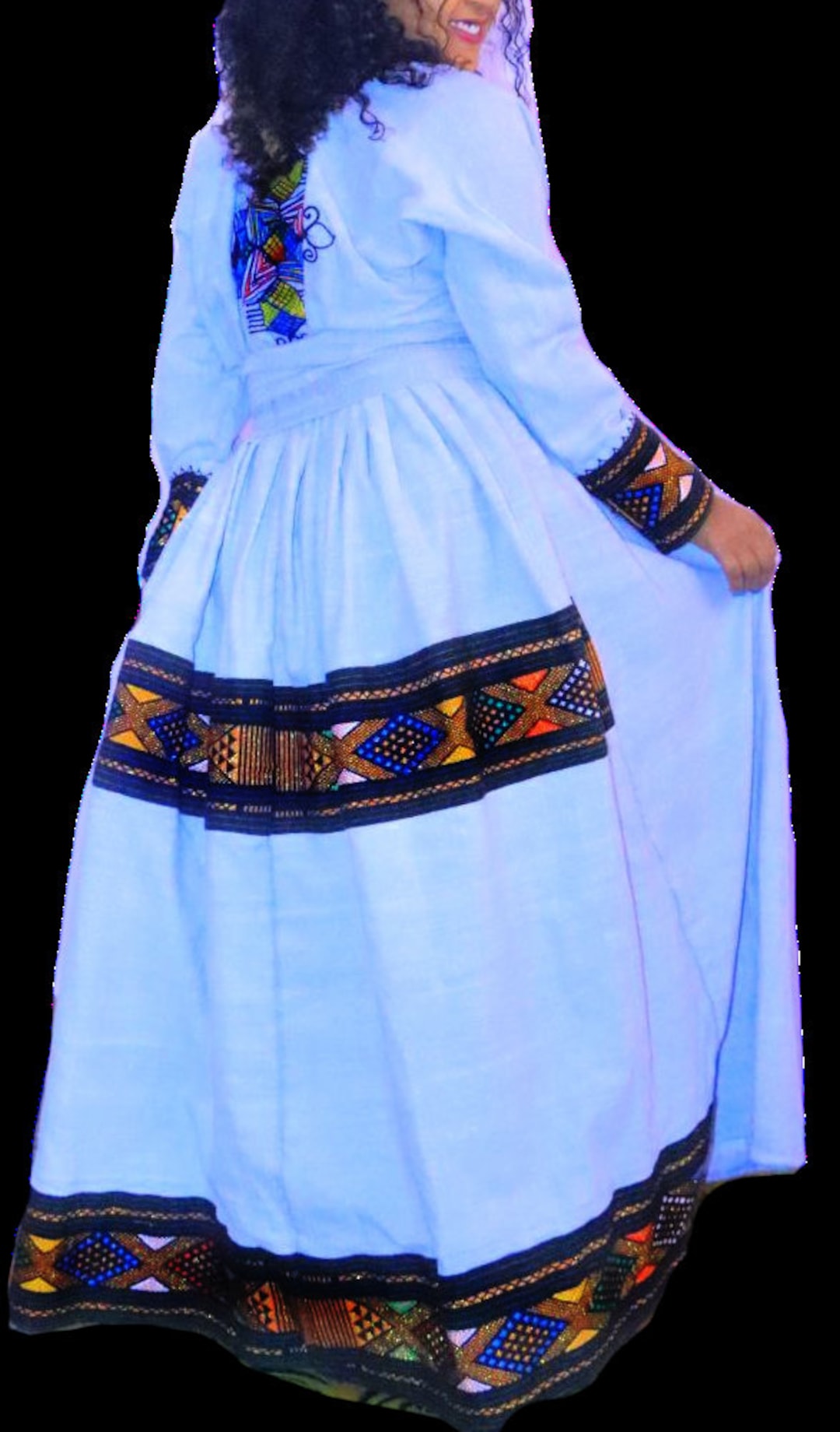 Ethiopian Traditional Dress Wollo/raya - Etsy