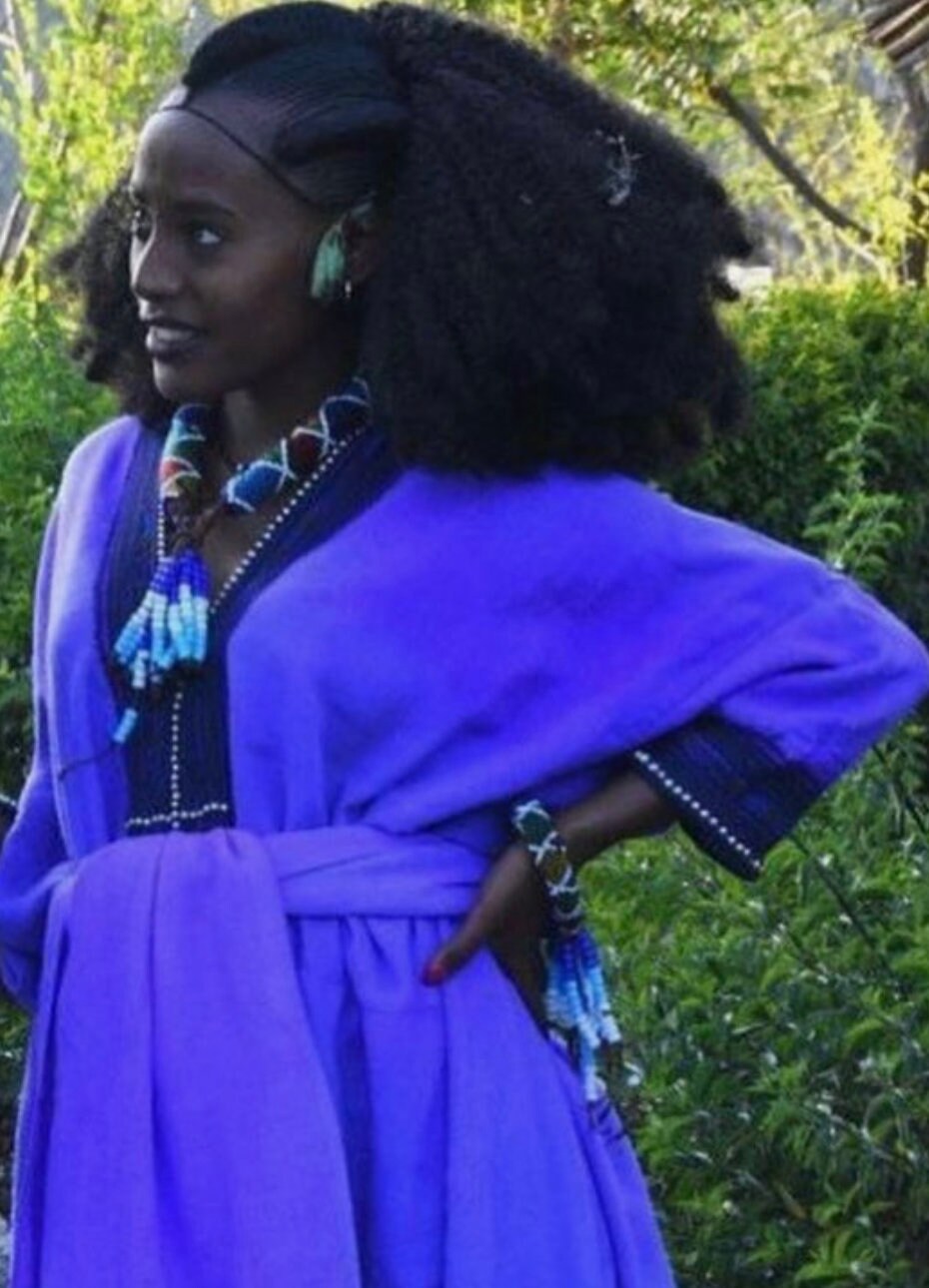 Ethiopian Raya Traditional Necklace and Bracelet Set - Etsy