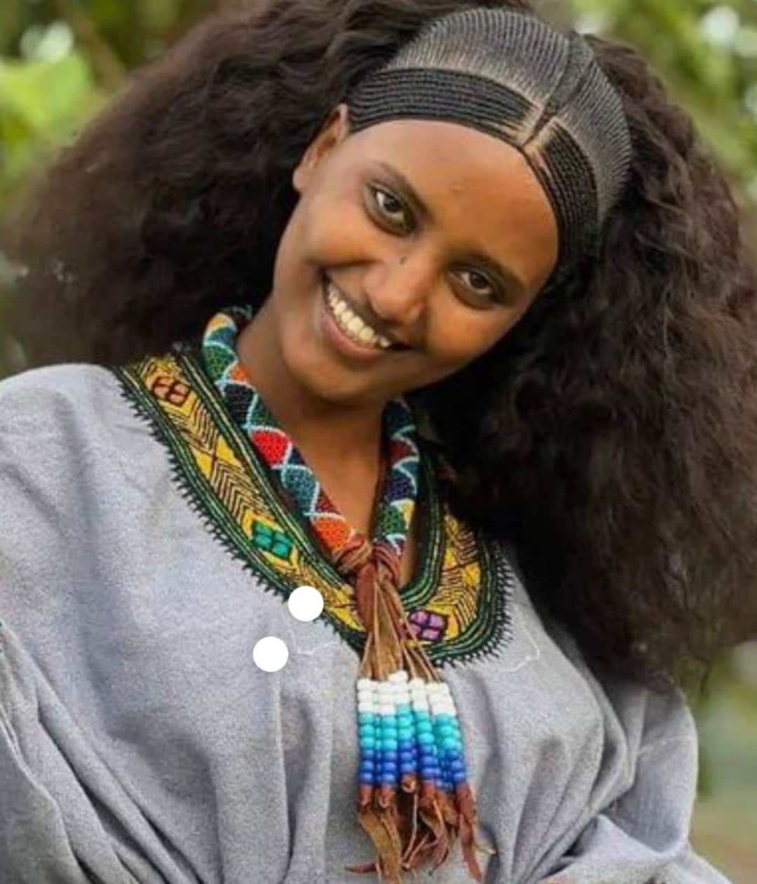 Ethiopian Raya Traditional Necklace and Bracelet Set - Etsy