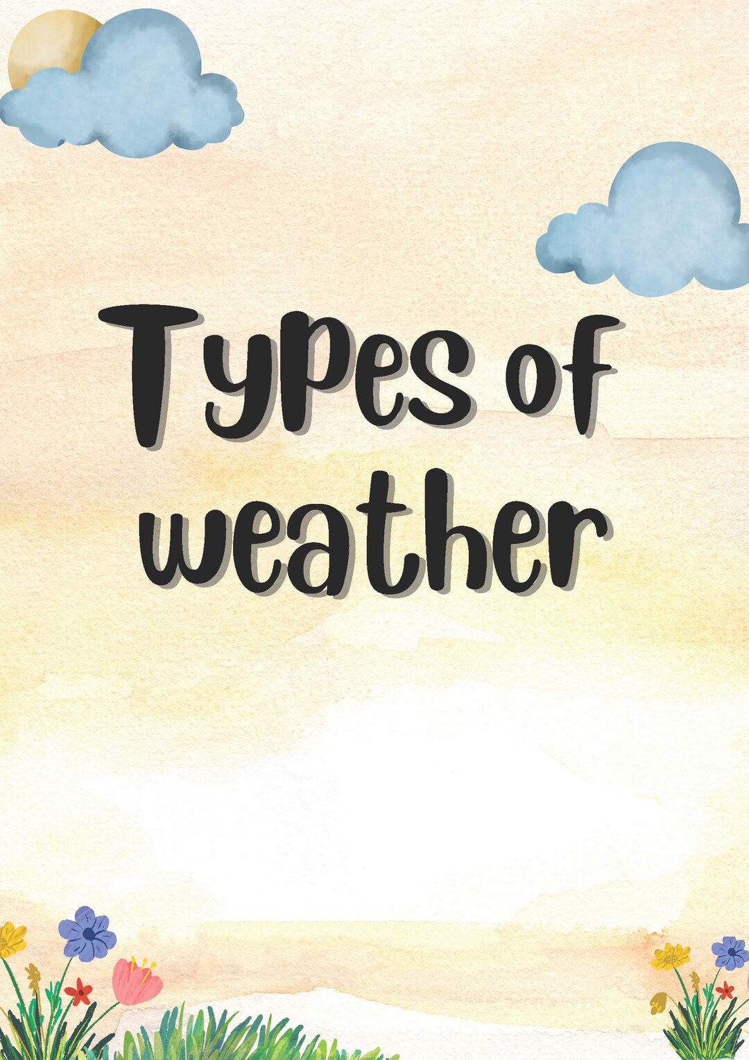 Comprehensive Guide to Weather: Exploration for Preschool Pre-k and ...