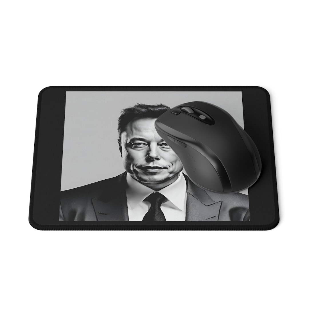 Elon Musk Mouse Pad, Elon Musk Gift, Non-slip Mouse Pads - Etsy
