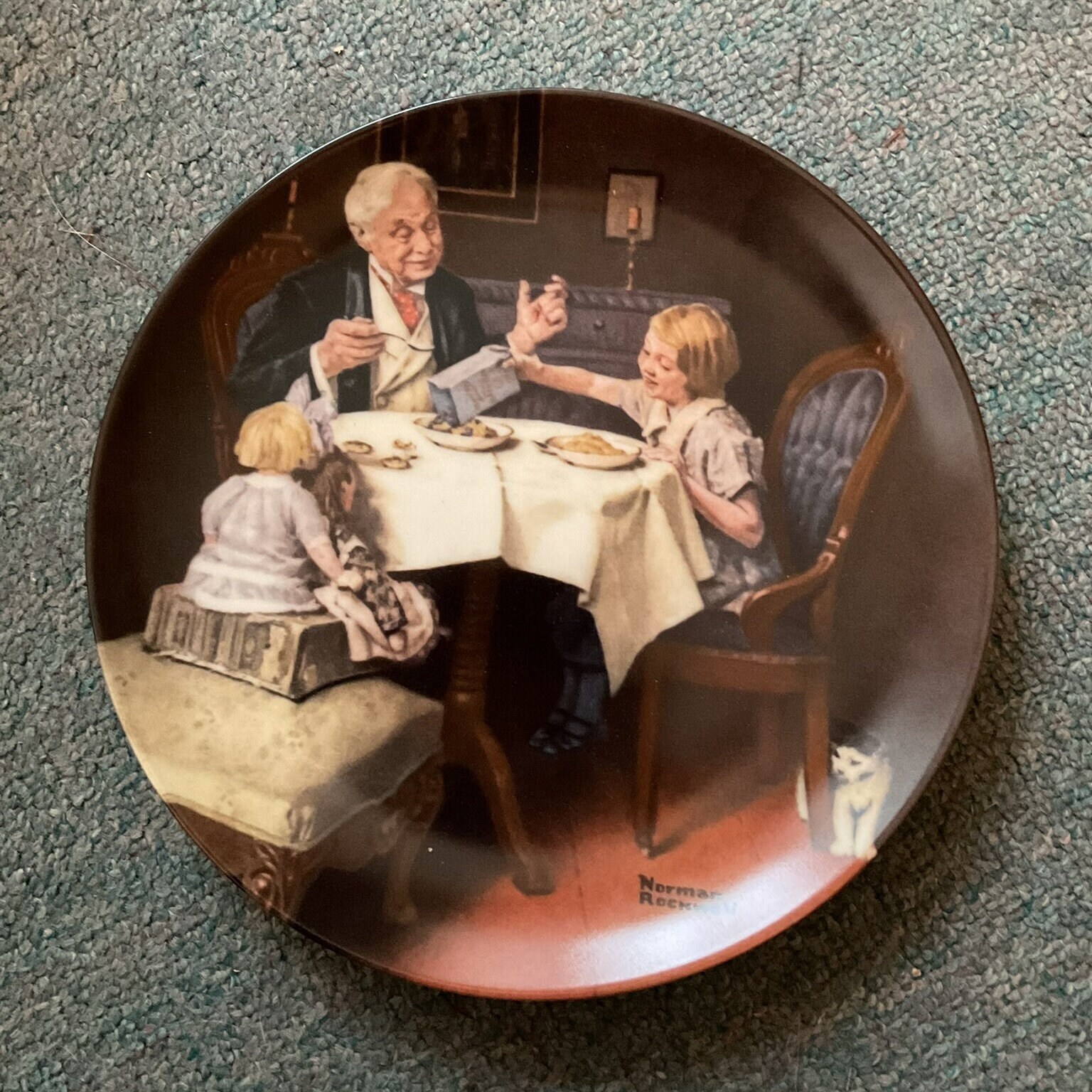 Vintage Collection of 8 Norman Rockwell Heritage Plates - Etsy