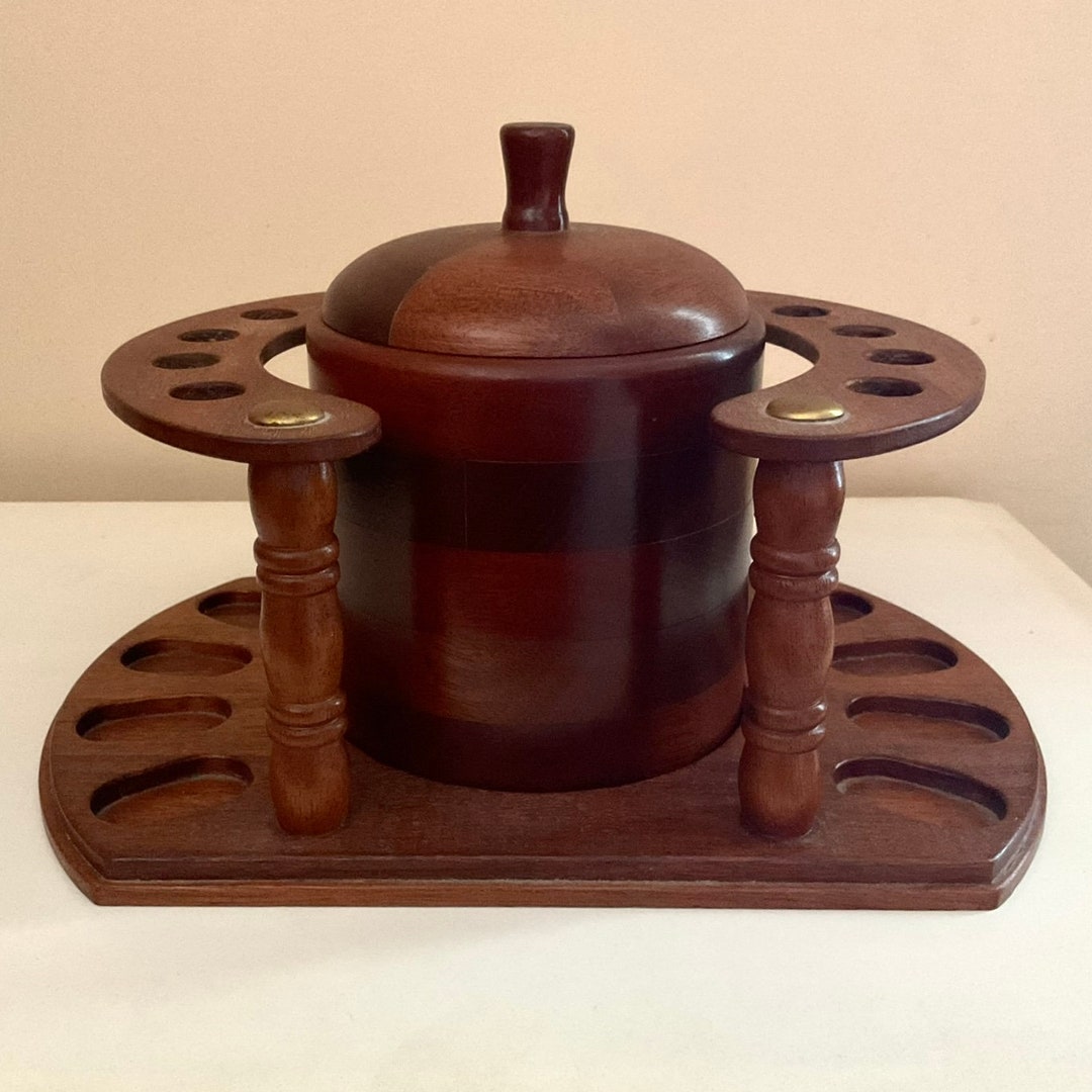 Tobacco Holder and Pipe Rack - Etsy