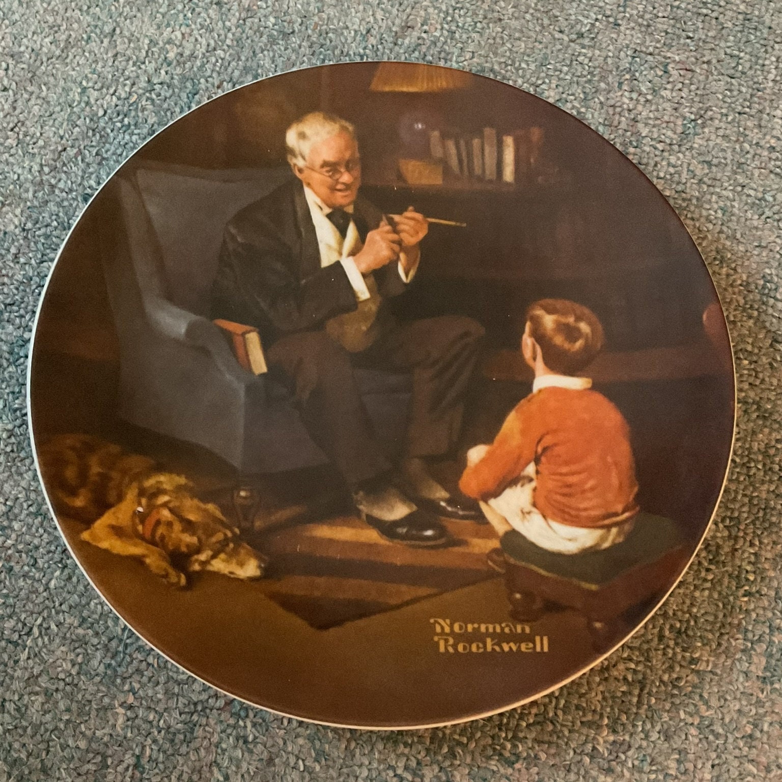 Vintage Collection of 8 Norman Rockwell Heritage Plates - Etsy