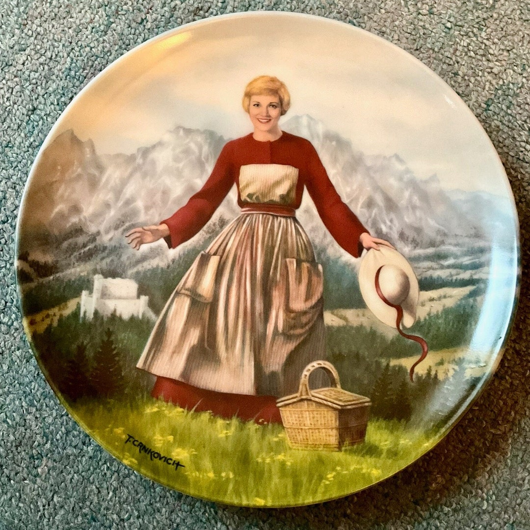Five Sound of Music Collector Plates - Etsy