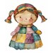 10 Patchwork Doll Clipart, Digital Download, Printable Watercolor ...