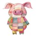 10 Patchwork Pig Clipart (images Only!) Digital Download, Printable ...