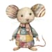 10 Patchwork Mouse Clipart, Digital Download, Printable Watercolor ...