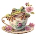 10 Frog in Teacup Clipart, Digital Download, Printable Watercolor ...