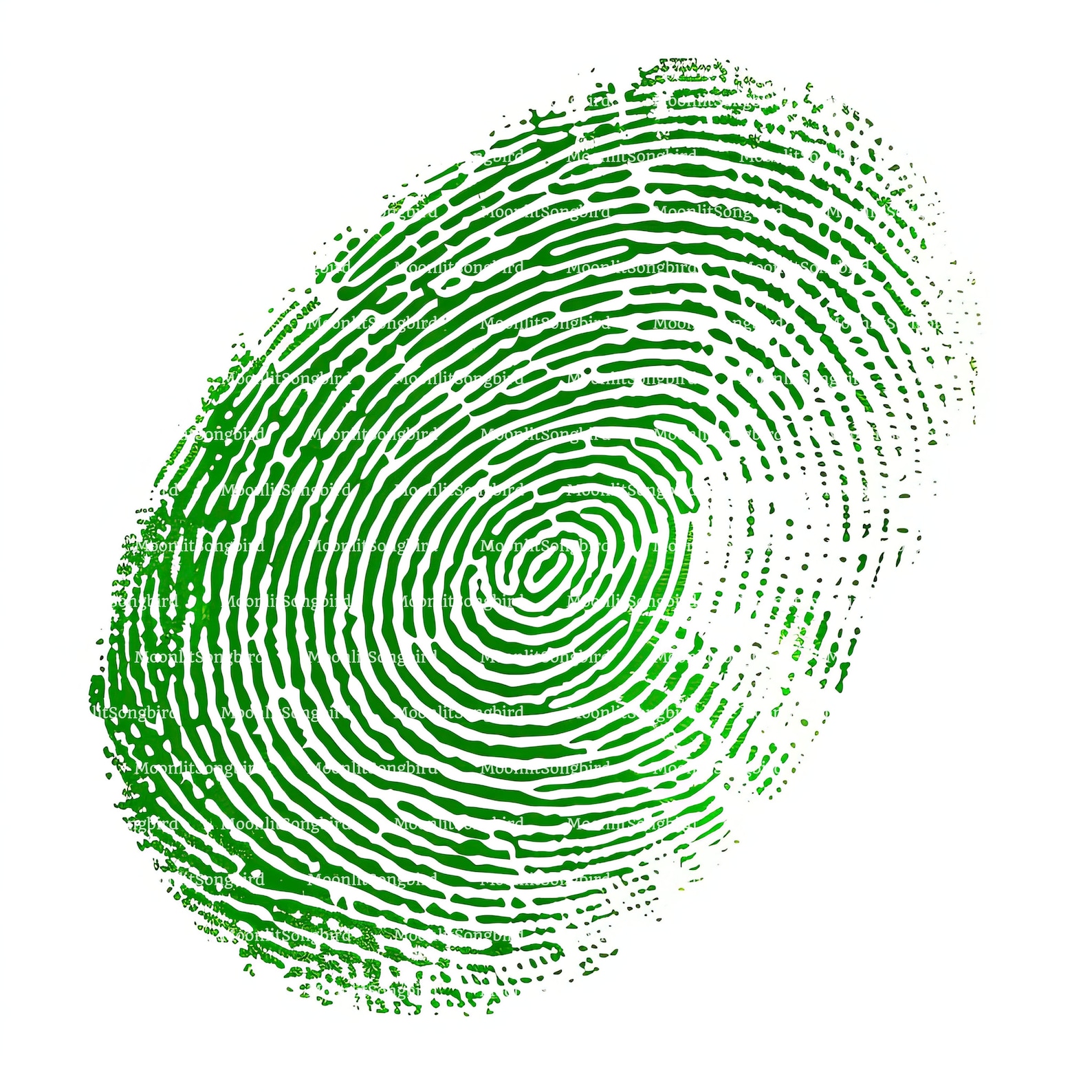 9 Color Fingerprint Clipart, Digital Download, Printable Watercolor ...
