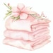 12 Bath Towels and Flowers Clipart, Digital Download, Printable ...