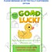 Editable You've Been Cheer Duck Tag, Cheerleader Good Luck Duck Treat ...