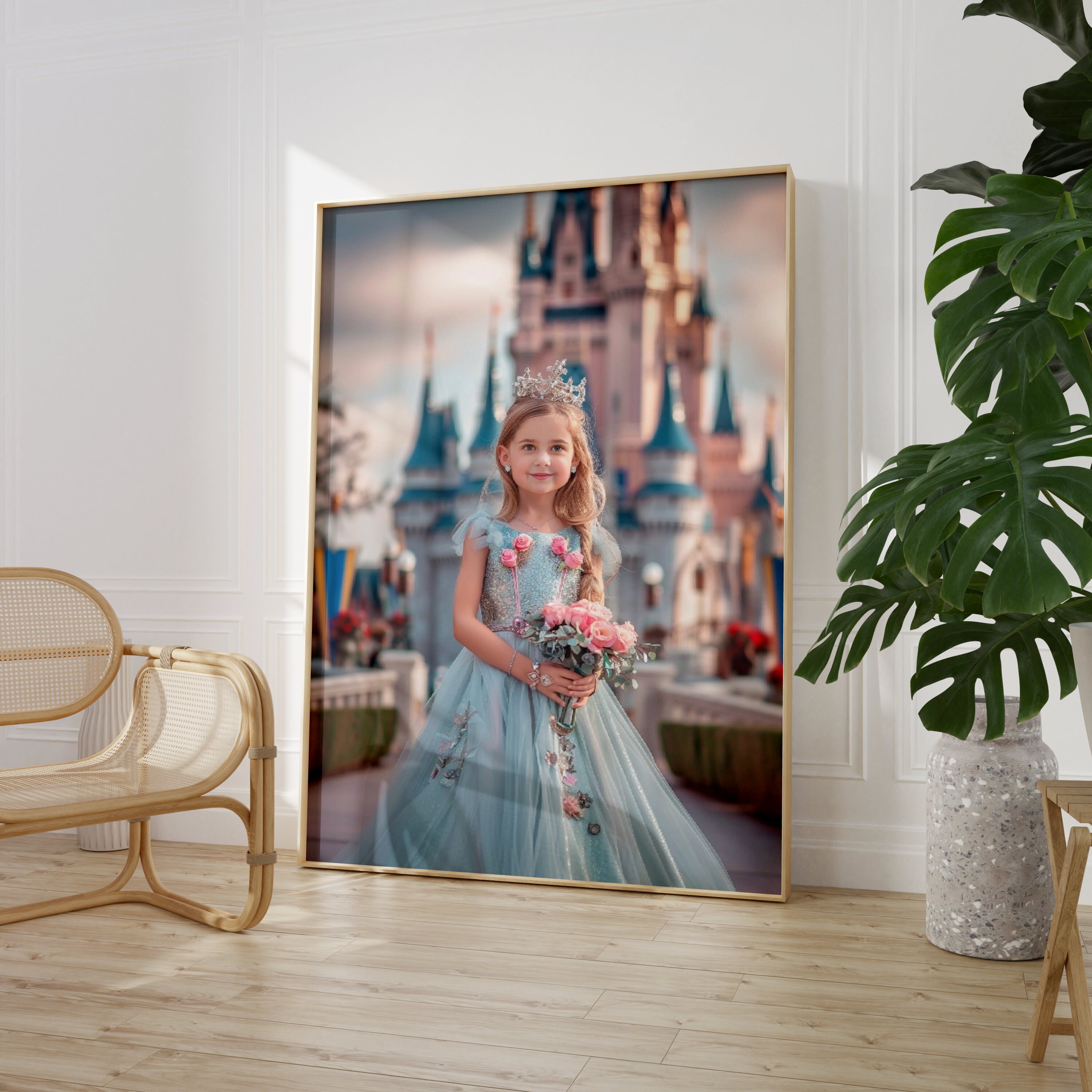 Custom Cinderella Princess Portrait Princess Cinderella Turn You Photo ...