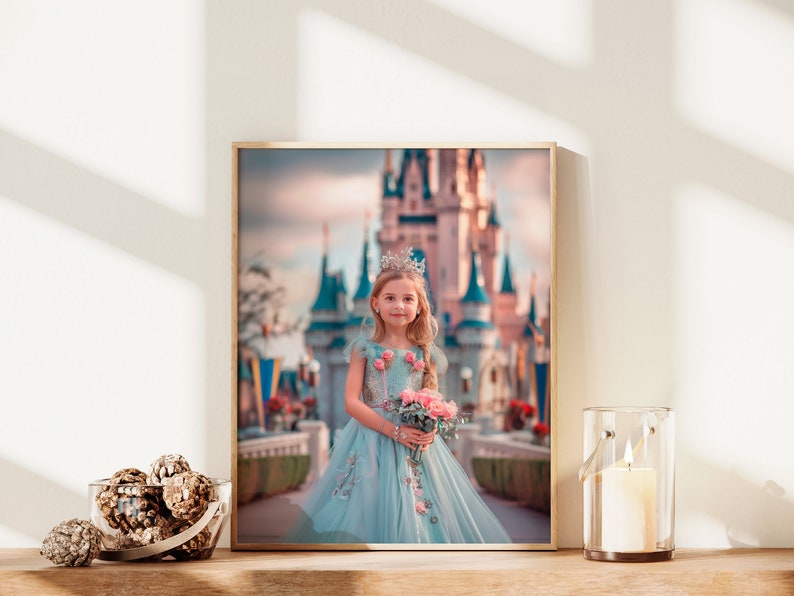 Custom Cinderella Princess Portrait Princess Cinderella Turn You Photo ...