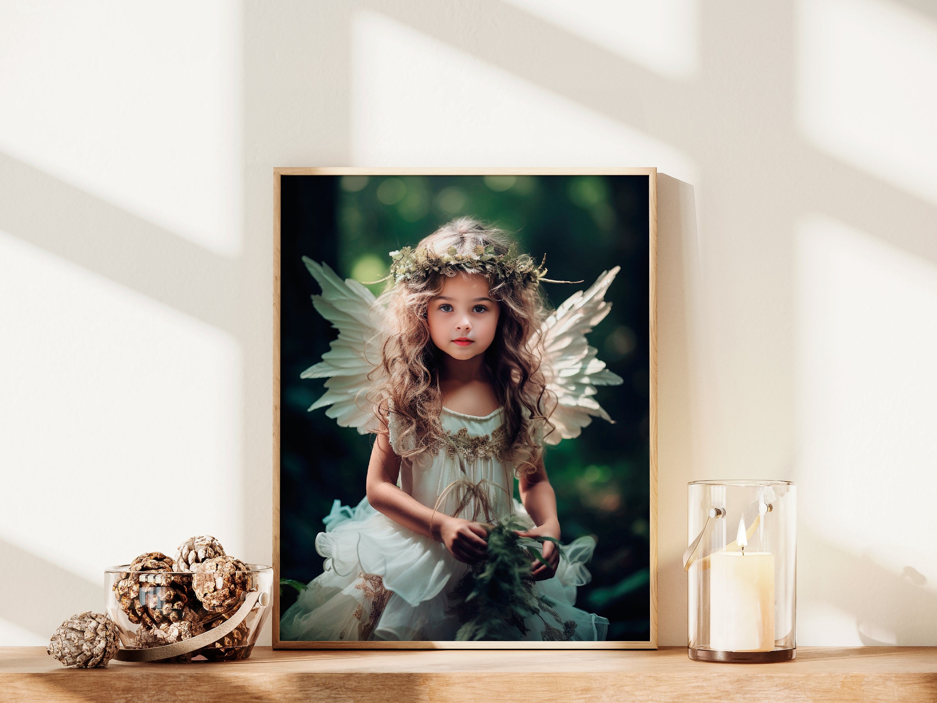 Personalized Fairy Portrait From Photo Custom Princess Portrait Royal ...
