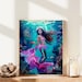 Custom Mermaid Portrait Custom Princess Portrait Turn You Photo to ...