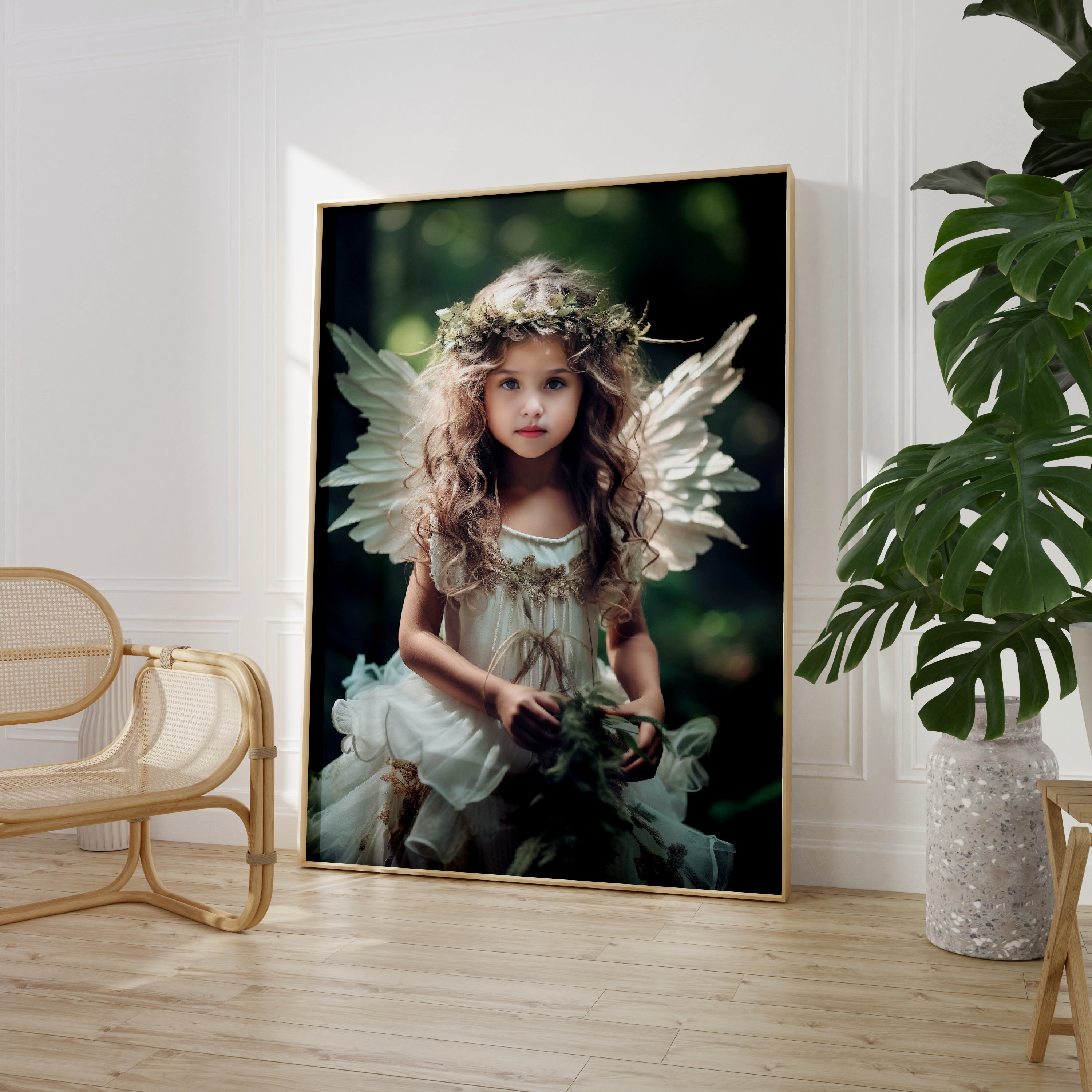 Personalized Fairy Portrait From Photo Custom Princess Portrait Royal ...