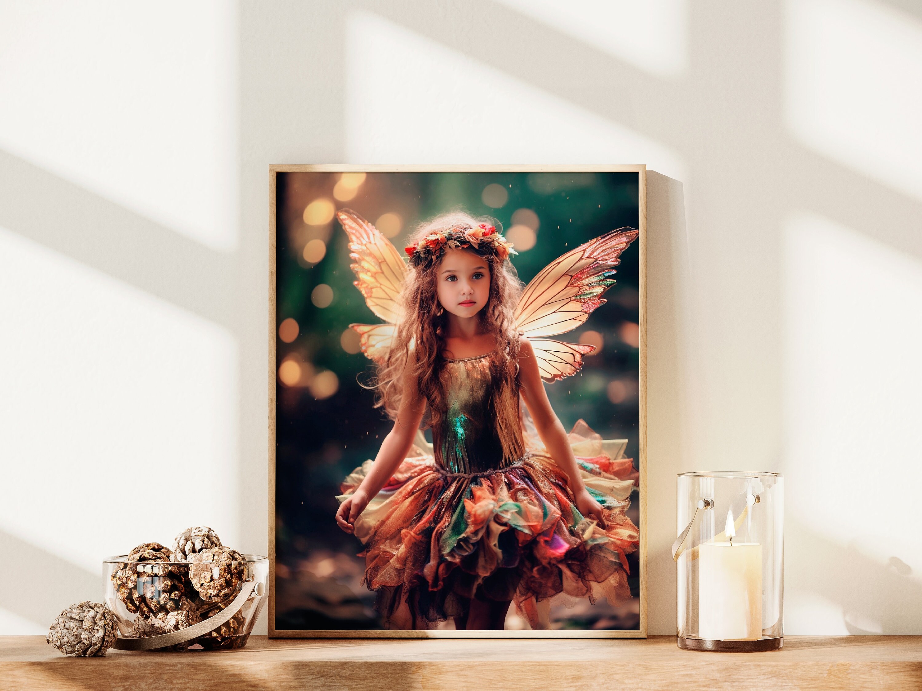 Custom Fairy Portrait From Photo Custom Princess Portrait Princess ...