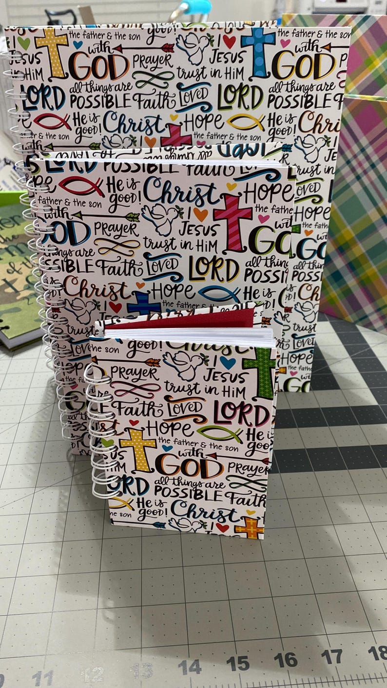 Custom Faith Journal | Personalized Prayer or Sermon Notebook ...