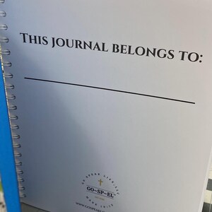 Custom Faith Journal | Personalized Prayer or Sermon Notebook ...
