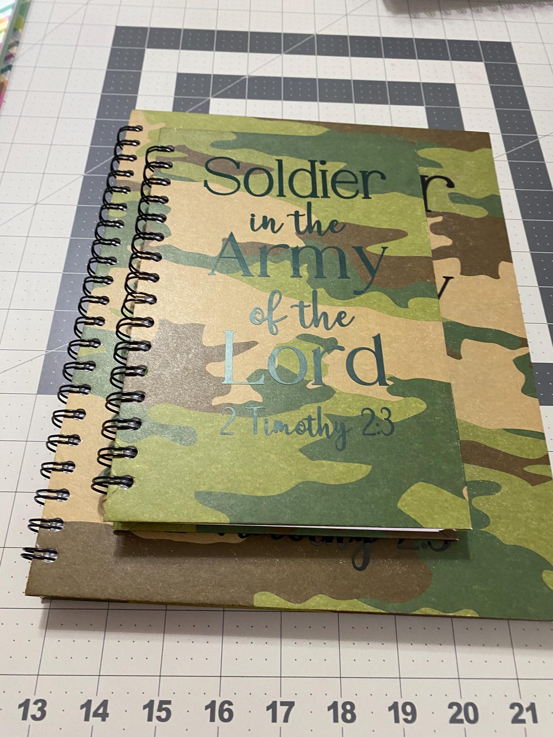 Christian Camo Journal | Soldier in the Army of the Lord | 2 Timothy 2: ...