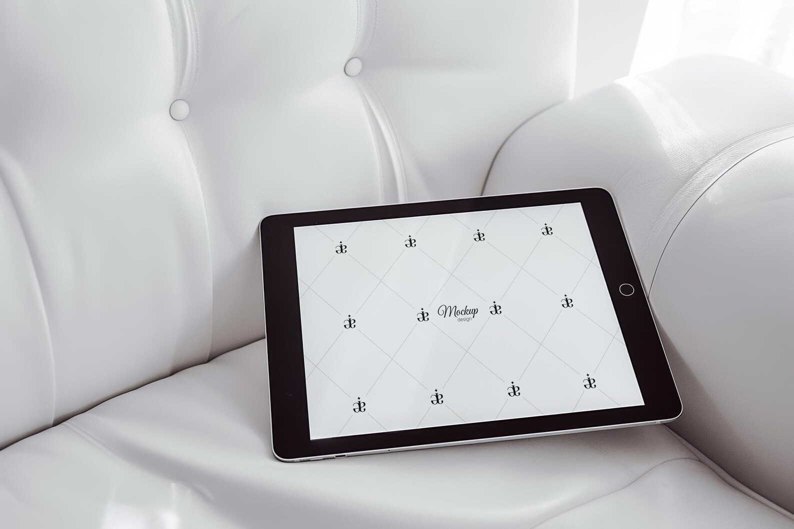 IPad Screen Mockup, Modern iPad Mockup, Web Design Branding Mockup ...