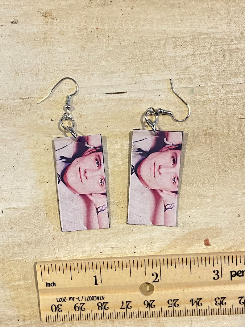 Handmade Meme Earrings Pedro Pascal, Josh Hutcherson, Weezer, and More ...