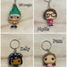 The Office Mini Funko Pop Keychain Handmade Dwight Schrute, Michael ...