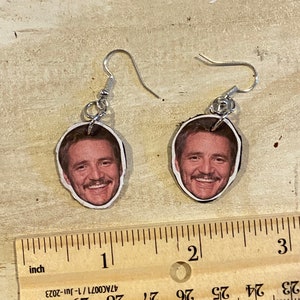 Handmade Meme Earrings Pedro Pascal, Josh Hutcherson, Weezer, and More ...