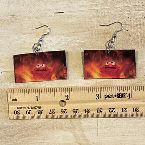 Handmade Meme Earrings Pedro Pascal, Josh Hutcherson, Weezer, and More ...
