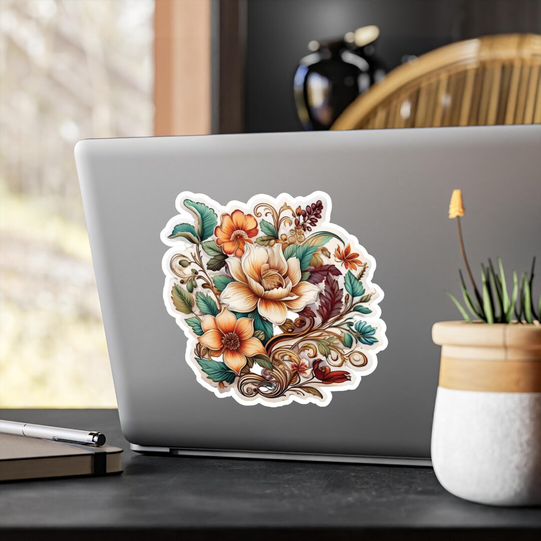 Vintage Design Vinyl Decals - Retro Kiss-cut Decals, Nostalgic Decals ...