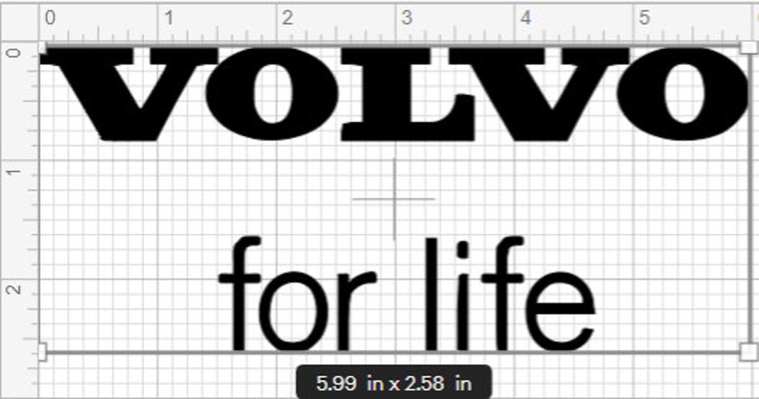 Volvo Decal. Volvo for Life Decal - Etsy