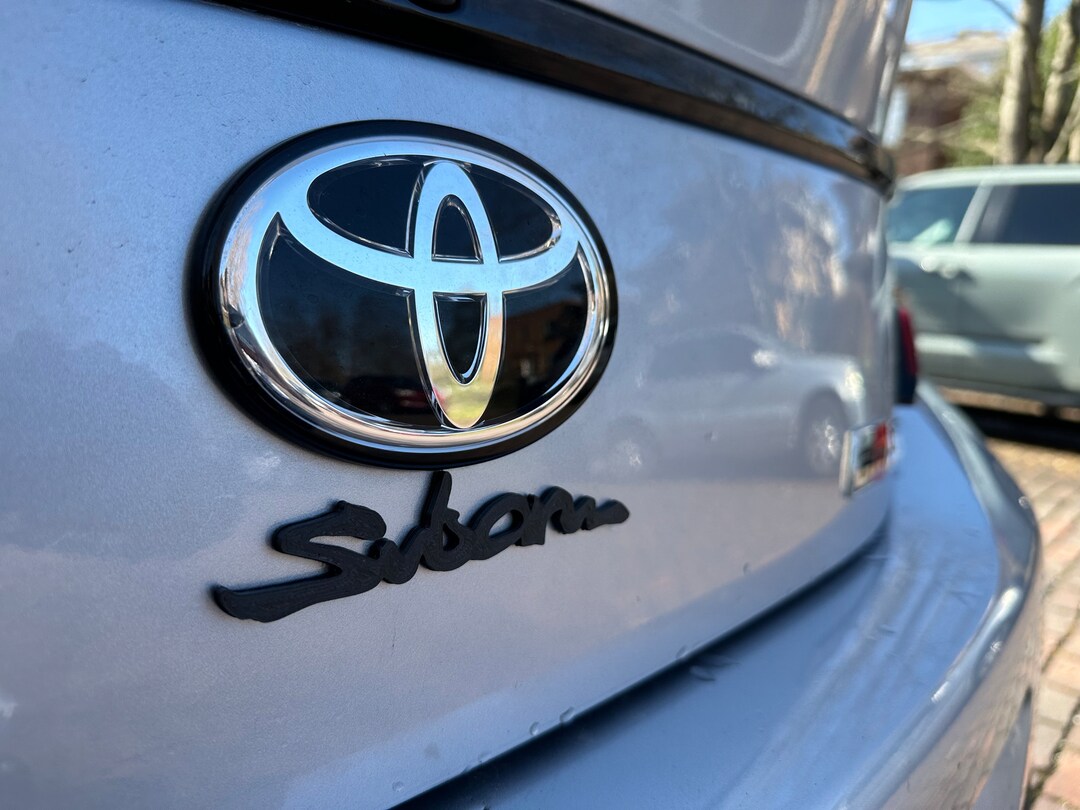 Subaru Badge Emblem (supra MKIV Style Font) for Brz/gr86/frs. JDM - Etsy