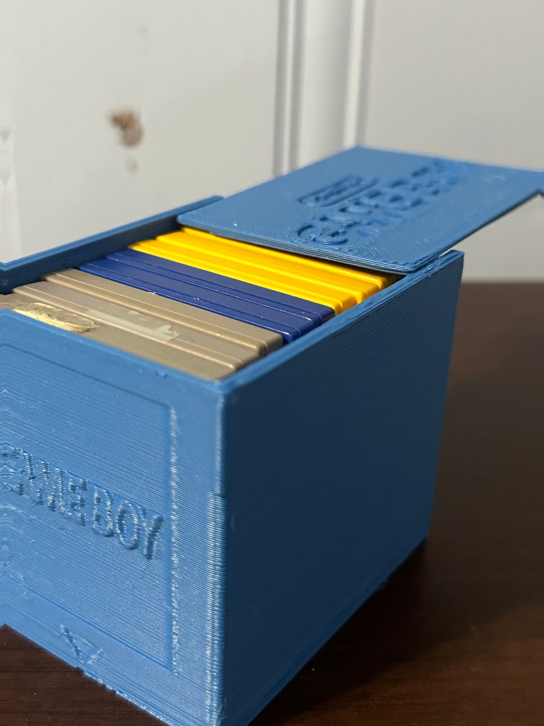 Gameboy Game Cartridge Box. Game Boy Game Holder. nintendo Gameboy ...